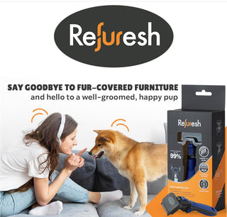 Gentle Deshedding Brush for Pets with Short/Medium Hair – Refuresh