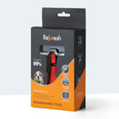 Gentle Deshedding Brush for Pets with Short/Medium Hair – Refuresh